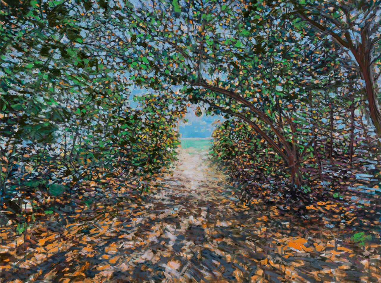 Mark Hunt’s super power is how he captures the sunlight in his painting ...